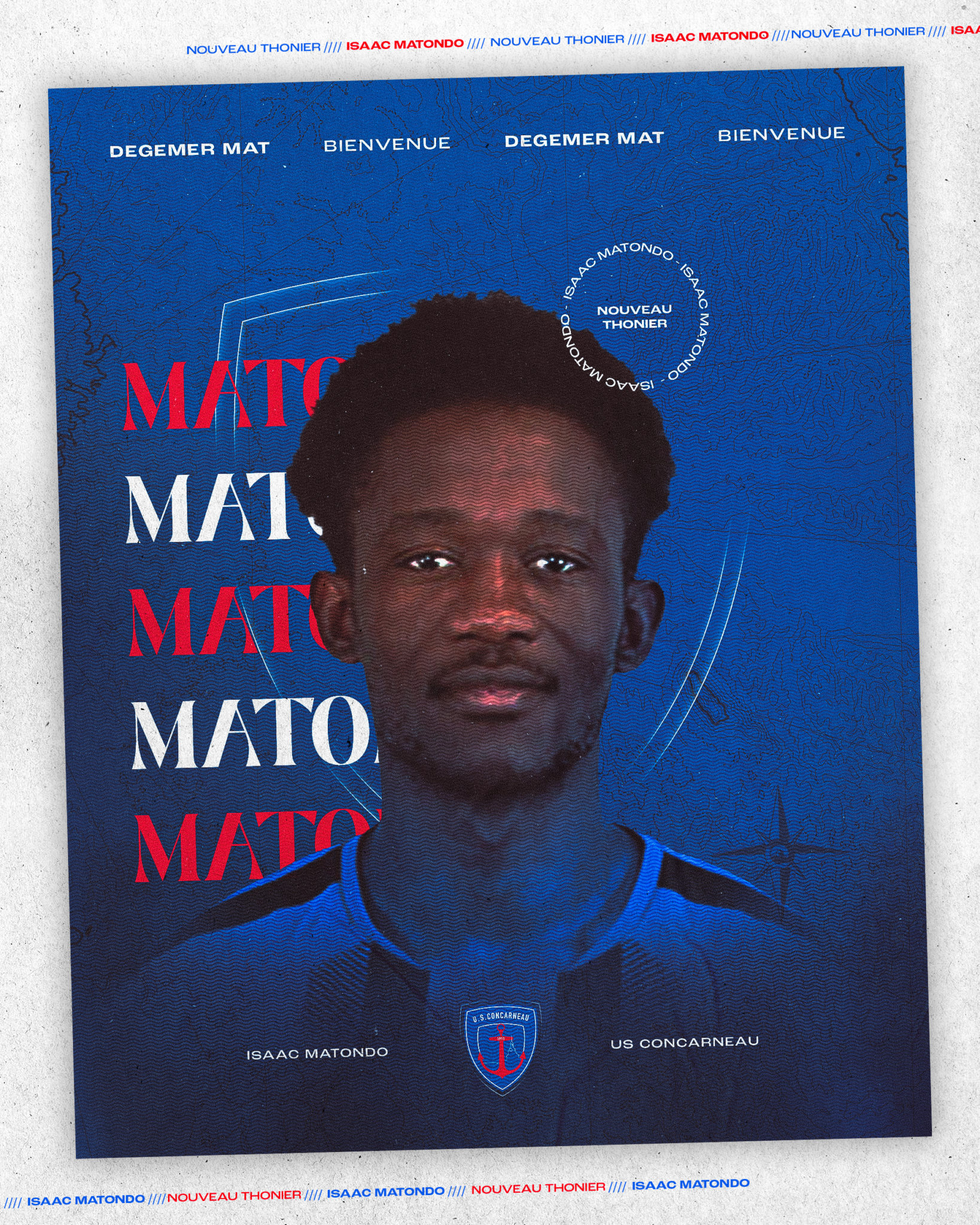 Isaac Matondo rejoint les Thoniers. - US CONCARNEAU
